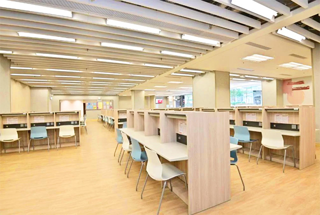 元朗大會堂閱覽及自修室的詳情(包括開放時間、聯絡方式、地圖、交通等)